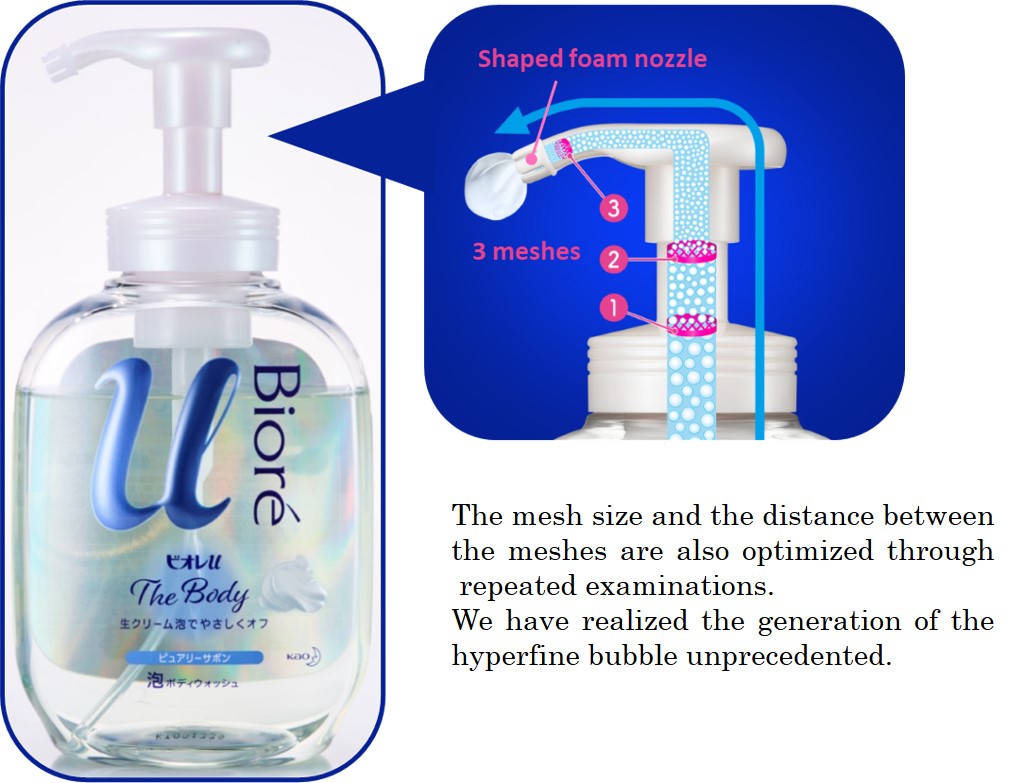 WorldStar Winner: Biore u The Body foam type body wash